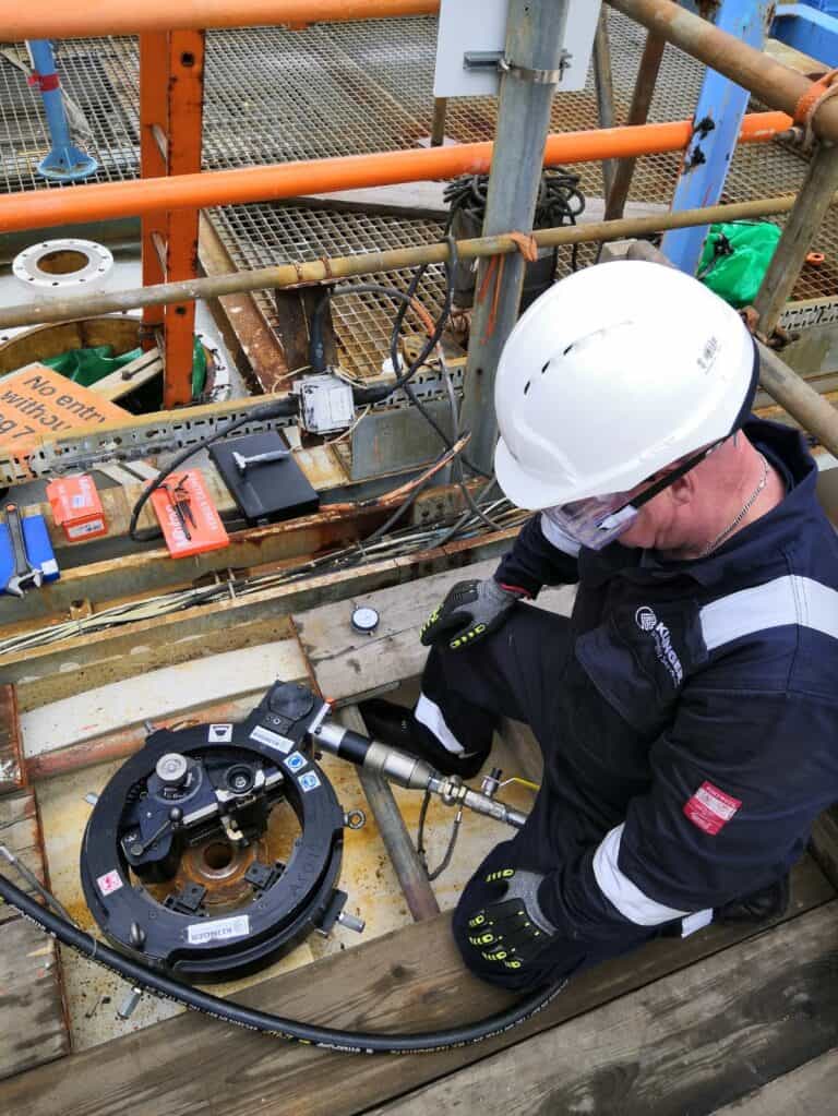 On-Site Flange Facing Machining Services