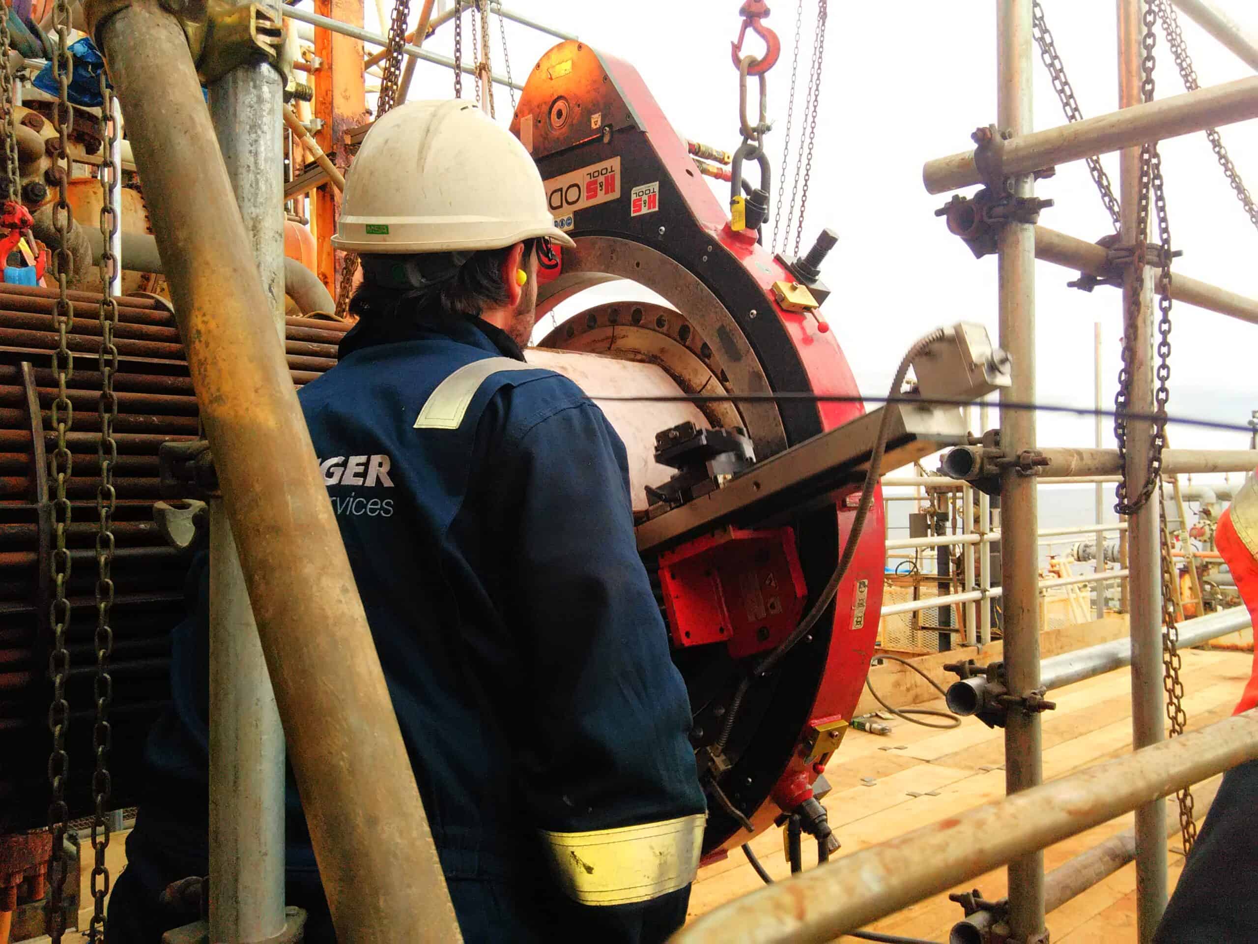 On-Site Flange Facing Machining Services